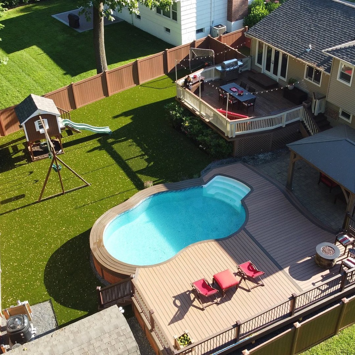 18 Unique Above-Ground Pool Ideas for Outdoor Spaces - Archeworks