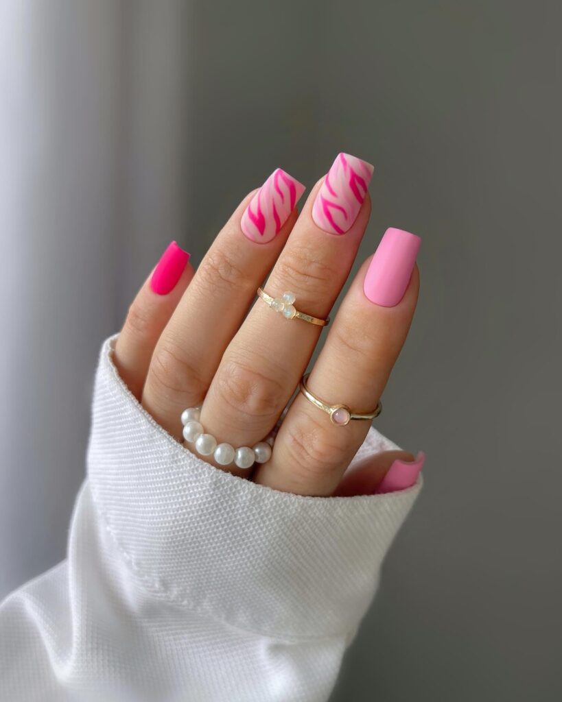 36 Must-Try Short Pink Nail Designs That Pop - Archeworks