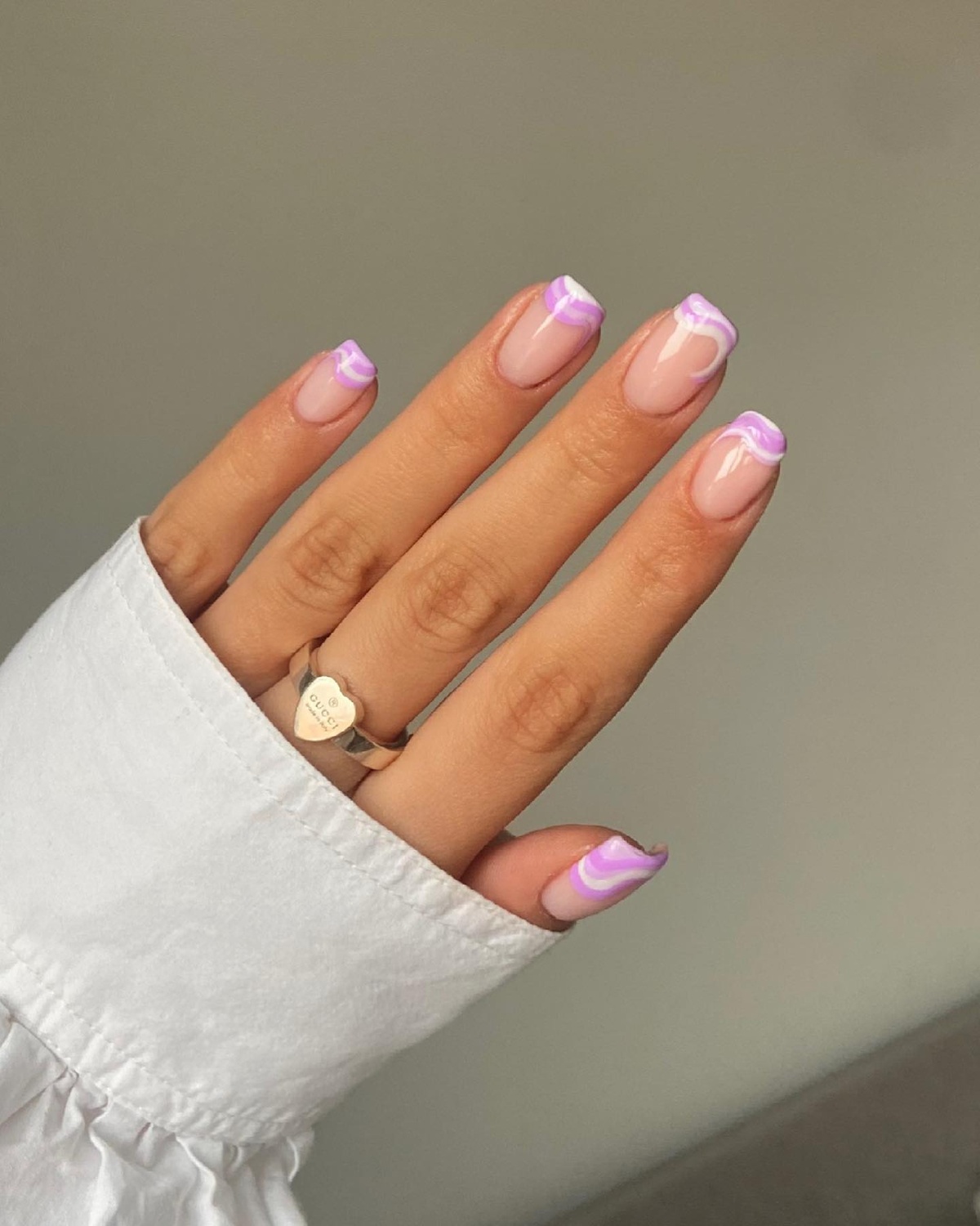 18 Stylish Purple French Tip Nail Ideas to Try - Archeworks