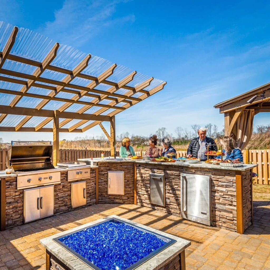 18 Gorgeous Rustic Outdoor Kitchen Ideas - Archeworks