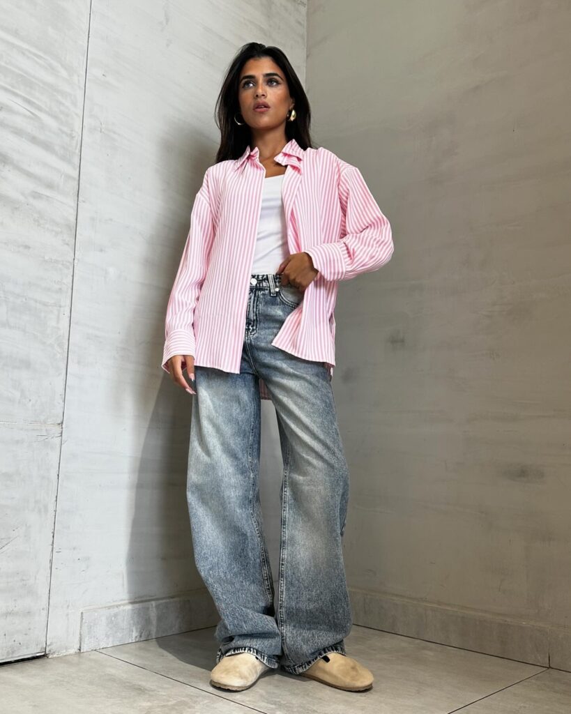 18 Cute Pink Shirt Outfit Ideas with Styling Tips - Archeworks