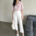18 Cute Pink Shirt Outfit Ideas with Styling Tips - Archeworks