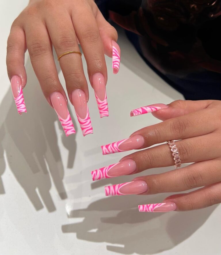 18 Cool Long Square Nails for a Bold Look - Archeworks