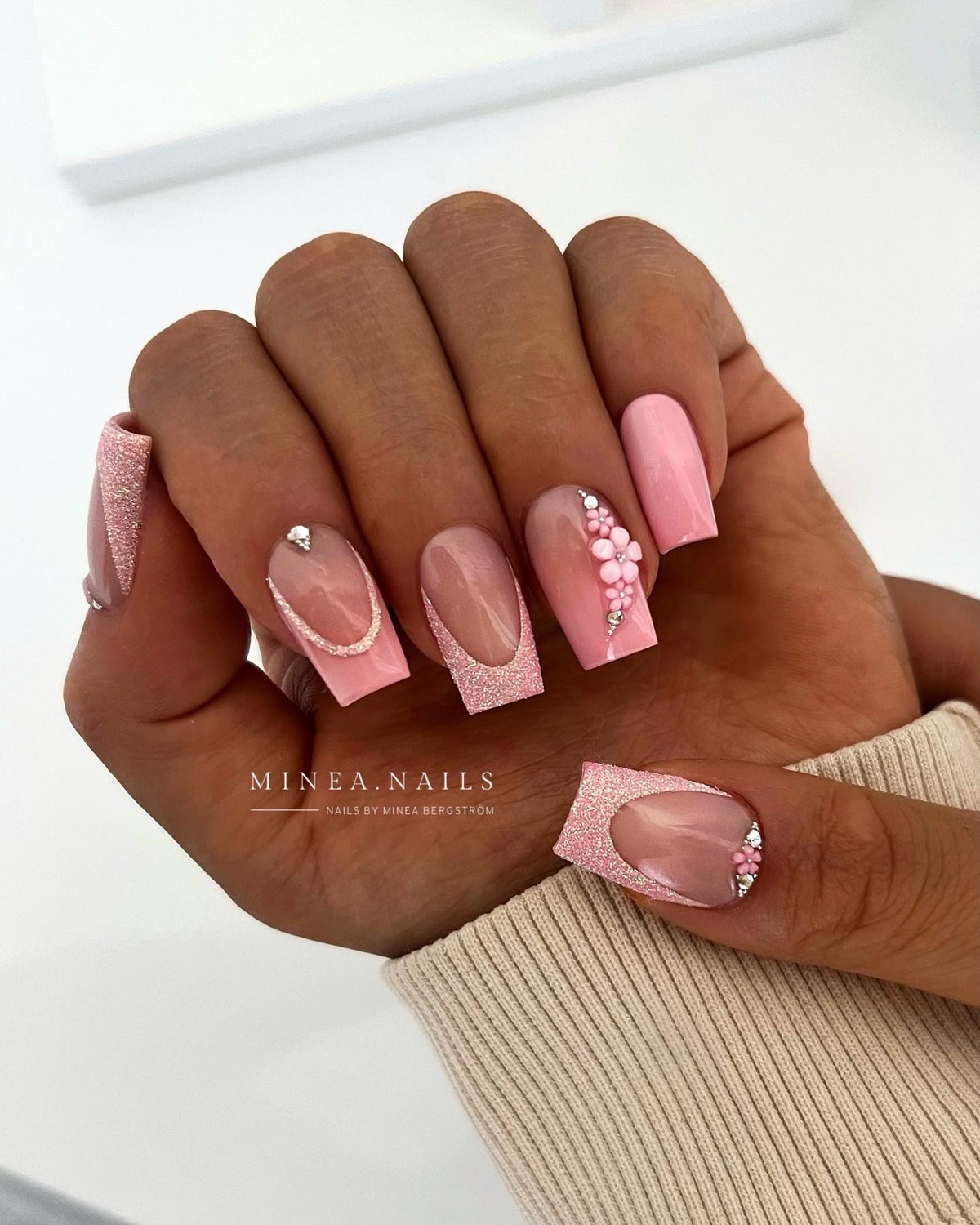 18 Elegant Pink French Nails to Complete Your Look - Archeworks
