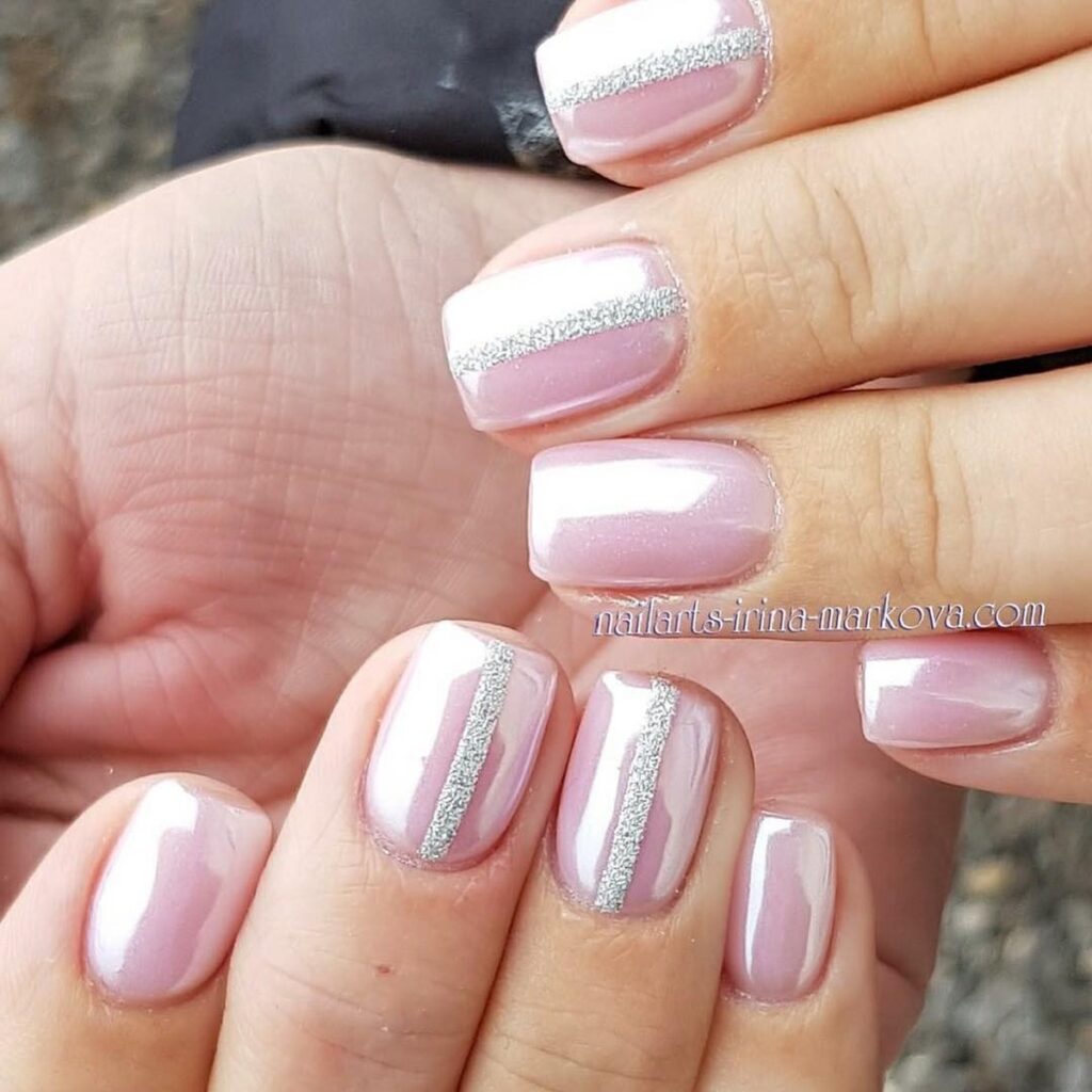 45 Eye-Catching Pink Chrome Nail Designs to Love - Archeworks