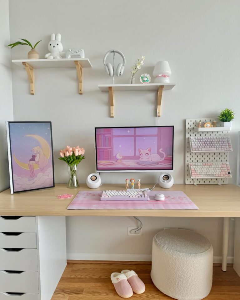 18 Small Desk Setup Ideas for Compact Workspaces - Archeworks