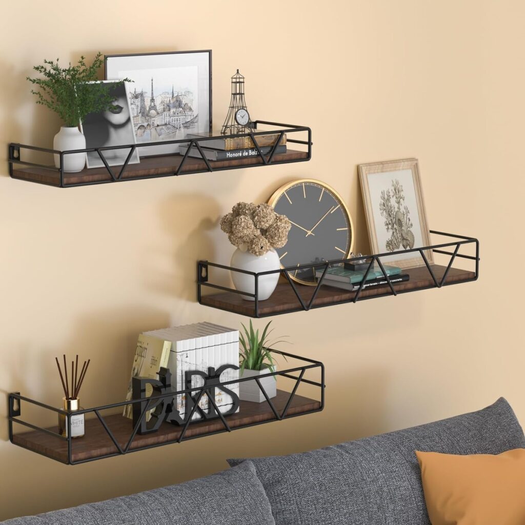 18 Chic Floating Shelf Designs for Living Room - Archeworks