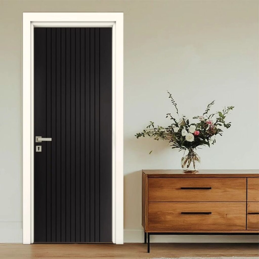 18 Sleek Black Interior Door Designs for Modern Homes - Archeworks