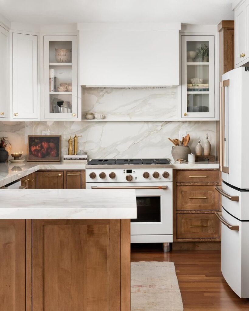 17 Charming White and Wood Kitchen Ideas You'll Love - Archeworks