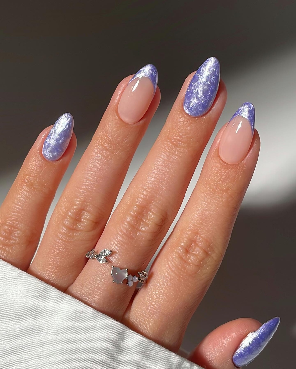 18 Stylish Purple French Tip Nail Ideas to Try - Archeworks