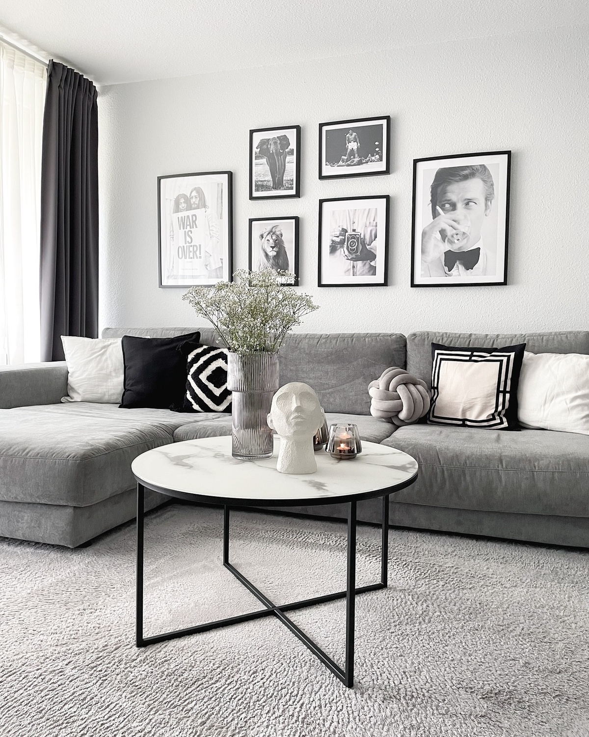 18 Sleek Grey Living Room Ideas to Try This Year - Archeworks