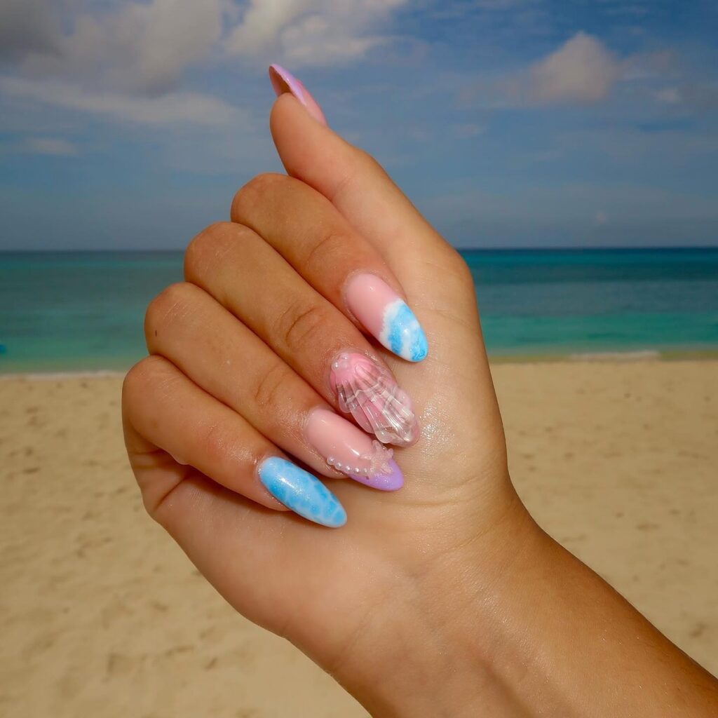 18 Fun Seashell Nail Ideas for Summer Escapes - Archeworks