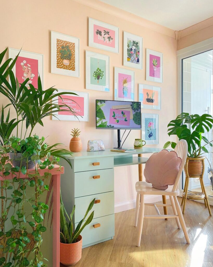 18 Cutest Girly Office Inspirations for a Fun Workspace - Archeworks
