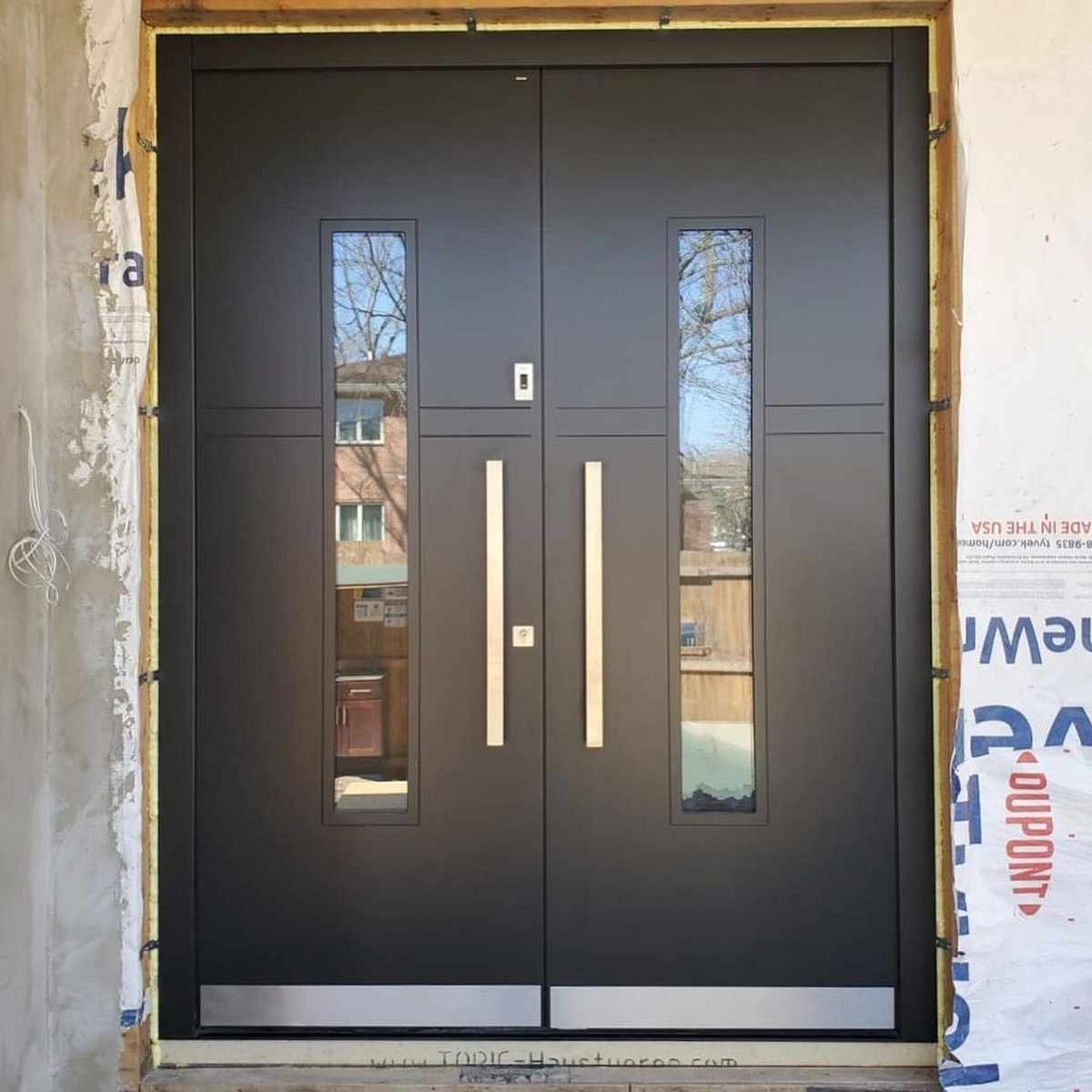 17 Sleek Double Front Entry Door Designs to Impress - Archeworks