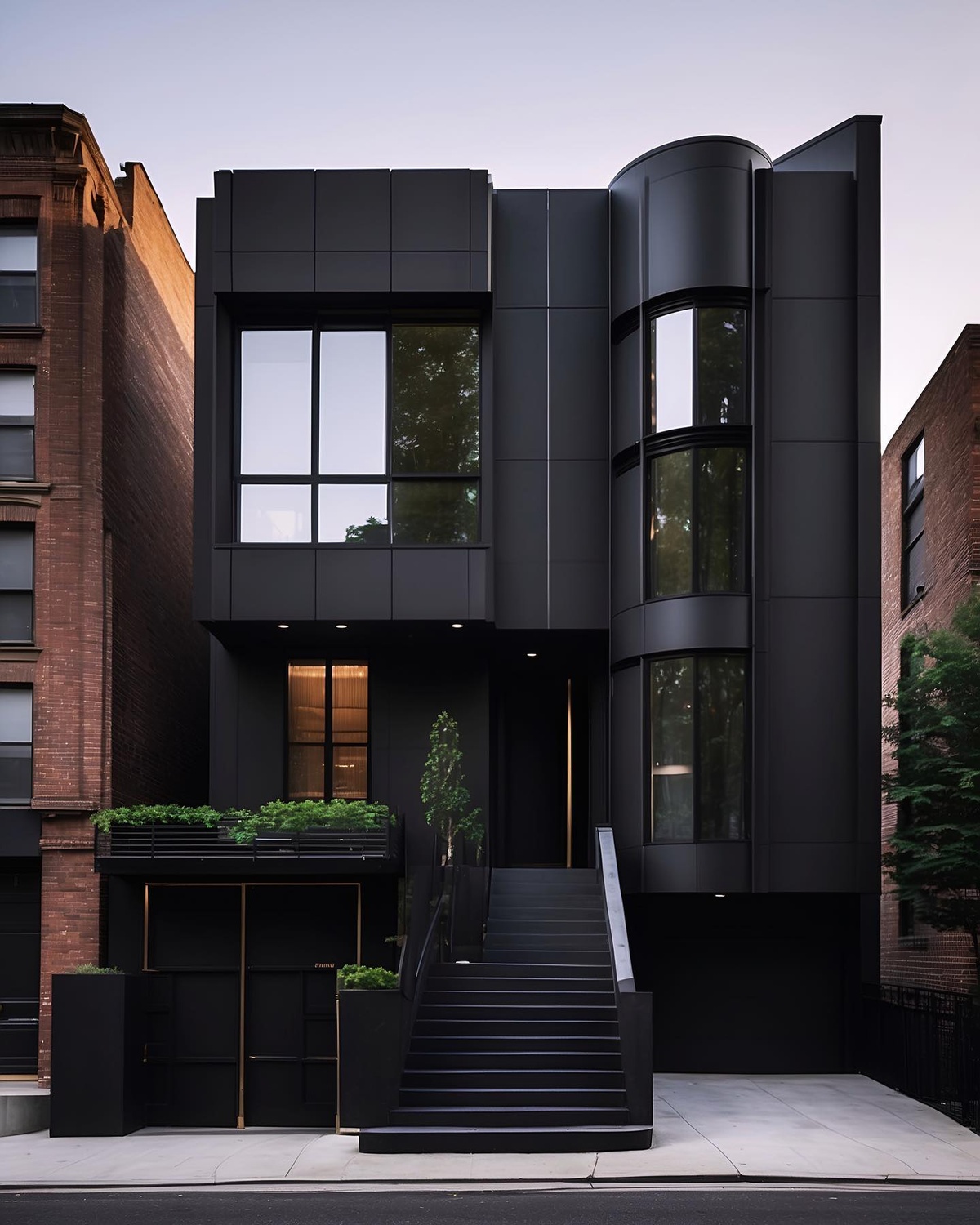 18 Beautiful Dark House Exterior Color Inspirations - Archeworks