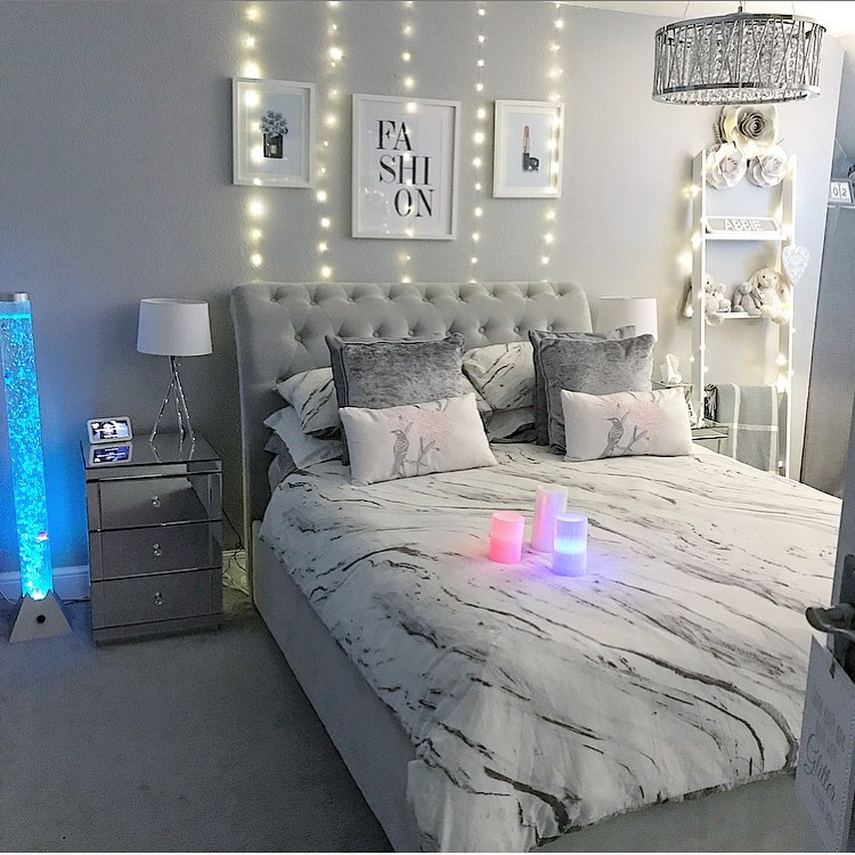 18 Magical Fairy Light Ideas for Bedrooms - Archeworks