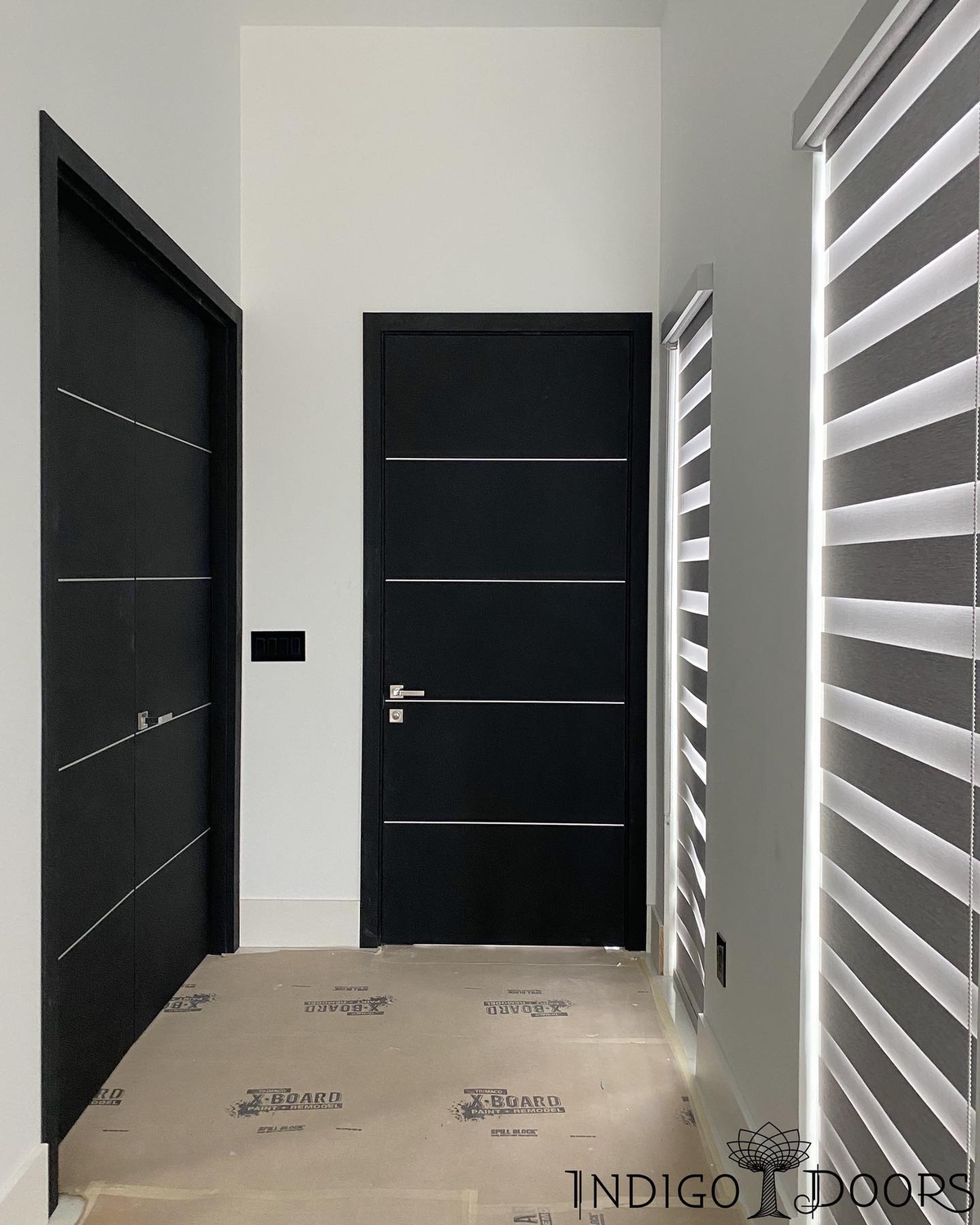 18 Sleek Black Interior Door Designs for Modern Homes - Archeworks