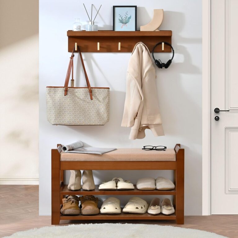 18 Modern Entryway Bench and Coat Rack Ideas - Archeworks