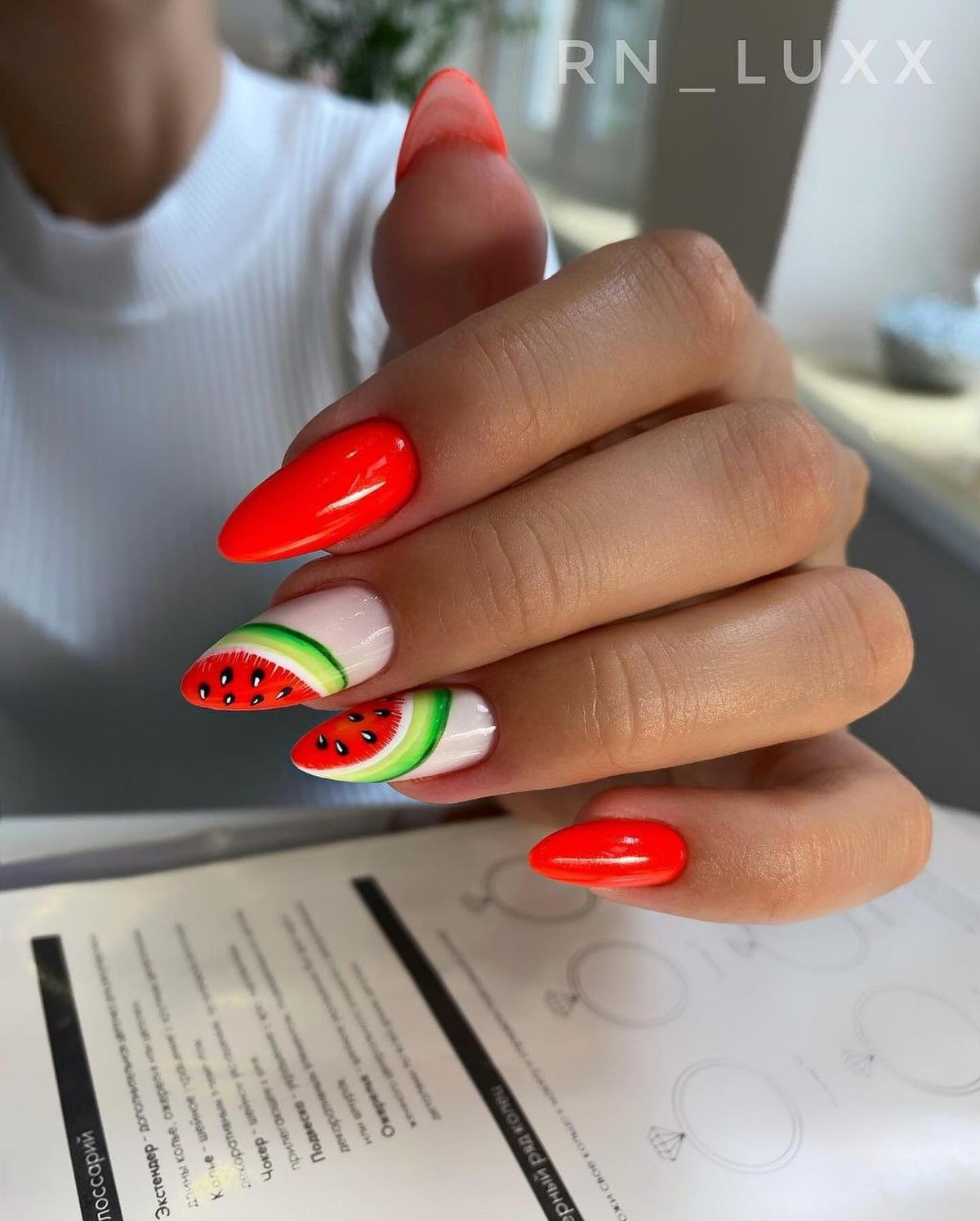18 Creative Watermelon Nail Designs to Consider - Archeworks
