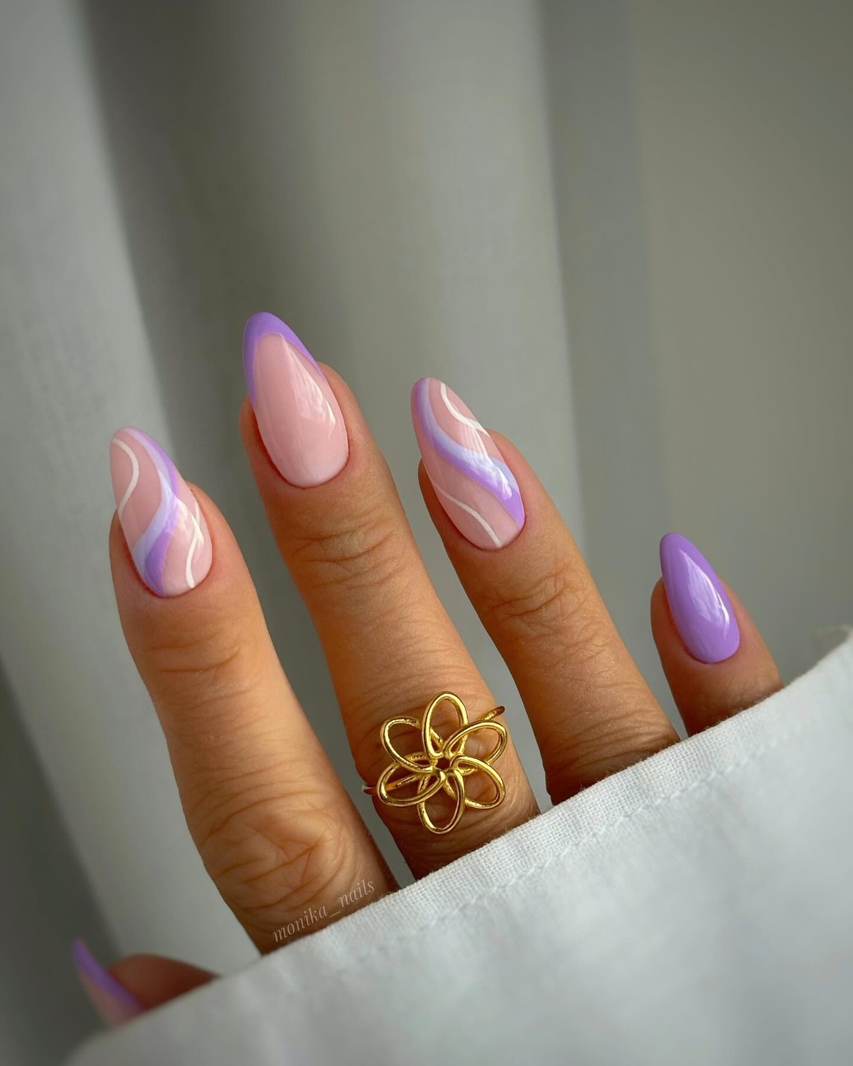 18 Stylish Purple French Tip Nail Ideas to Try - Archeworks