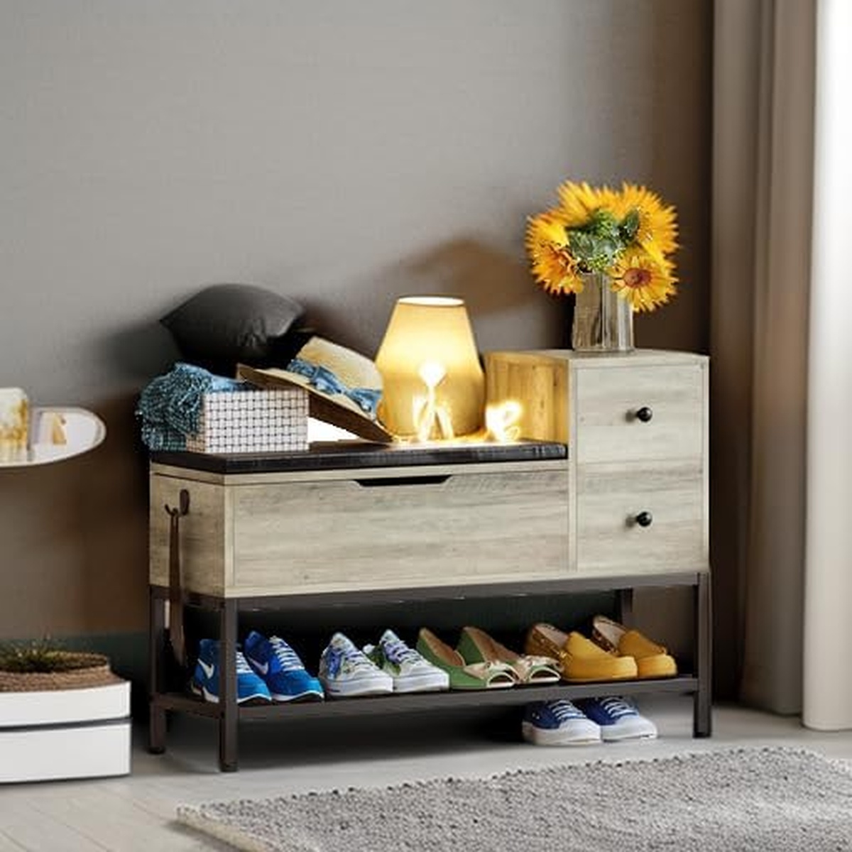 18 Popular Entryway Bench Designs with Storage - Archeworks