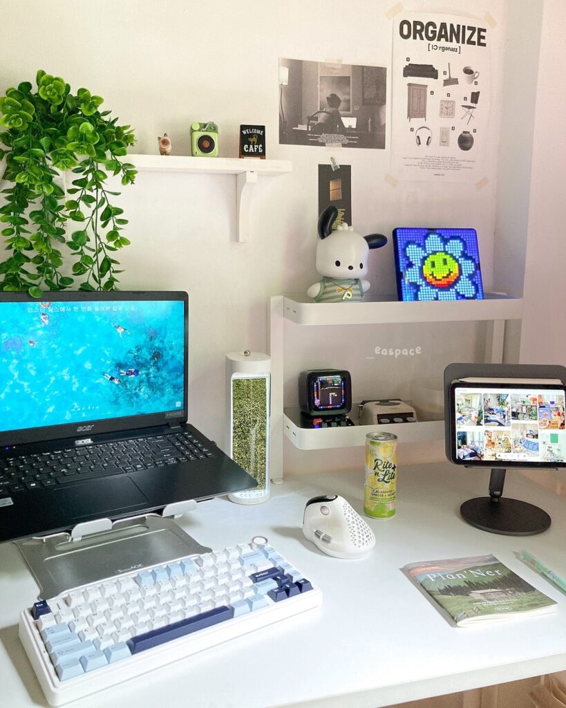 18 Small Desk Setup Ideas for Compact Workspaces - Archeworks