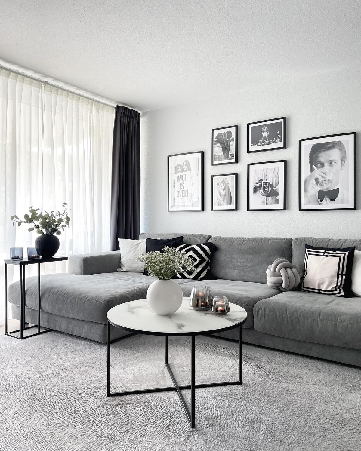 18 Sleek Grey Living Room Ideas to Try This Year - Archeworks
