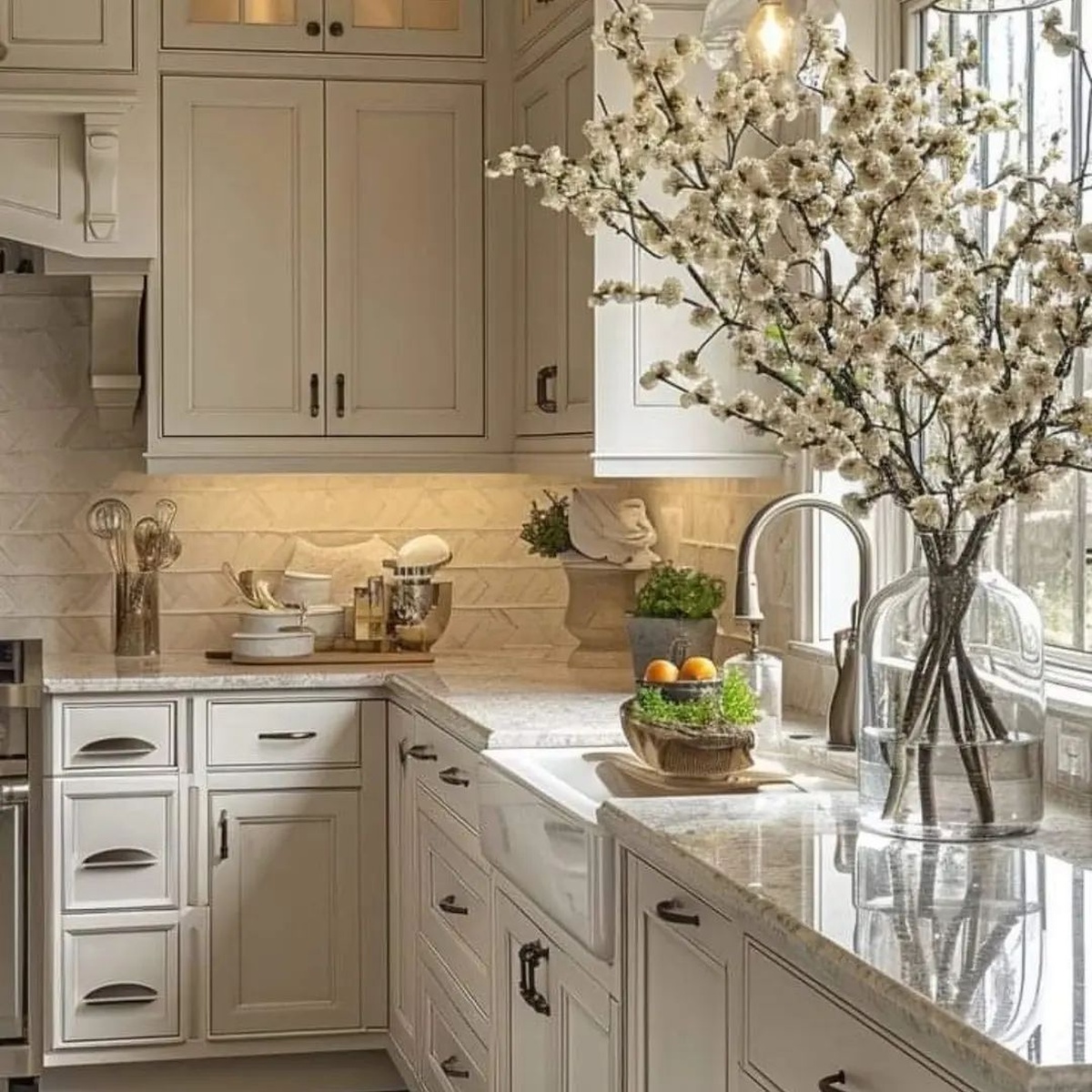 18 Chic Cream Kitchen Cabinet Designs to Enhance Your Space - Archeworks