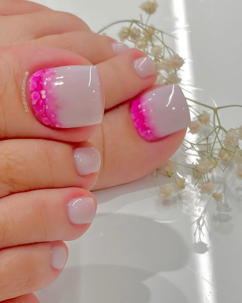 18 Gorgeous Pink Pedicure Ideas to Refresh Your Style - Archeworks