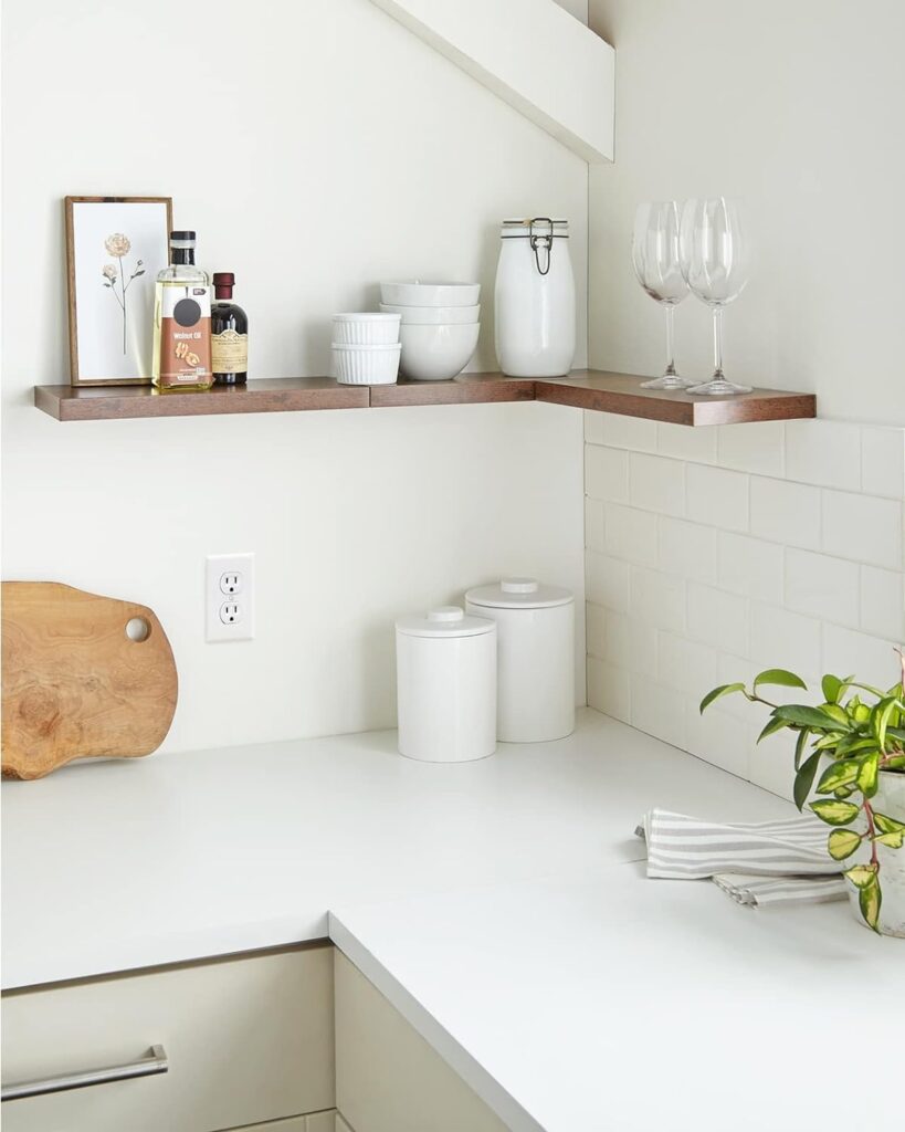 18 Practical Floating Shelves for Every Kitchen Style - Archeworks