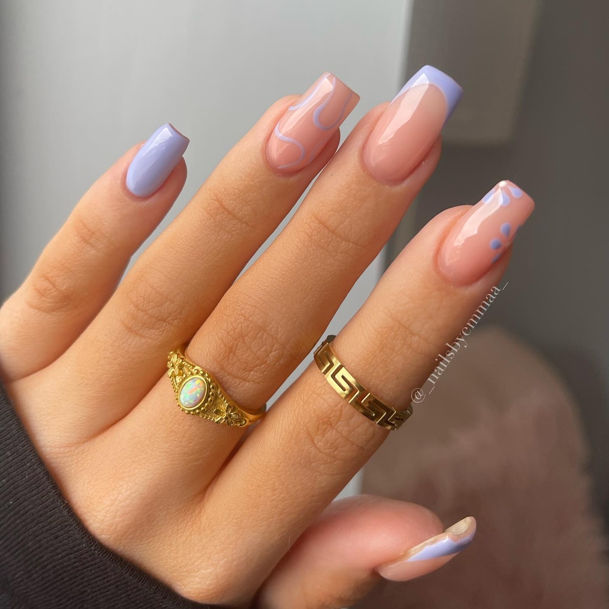 18 Charming Pastel Square Nails You’ll Love - Archeworks