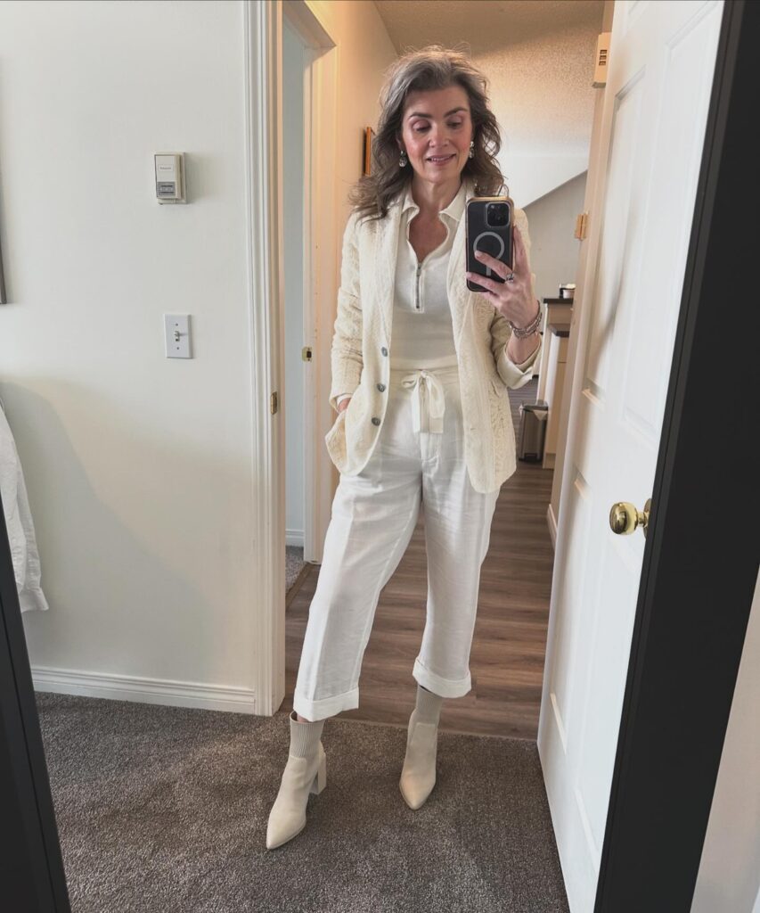 18 Elegant Cream Blazer Outfit Ideas for Modern Fashion - Archeworks