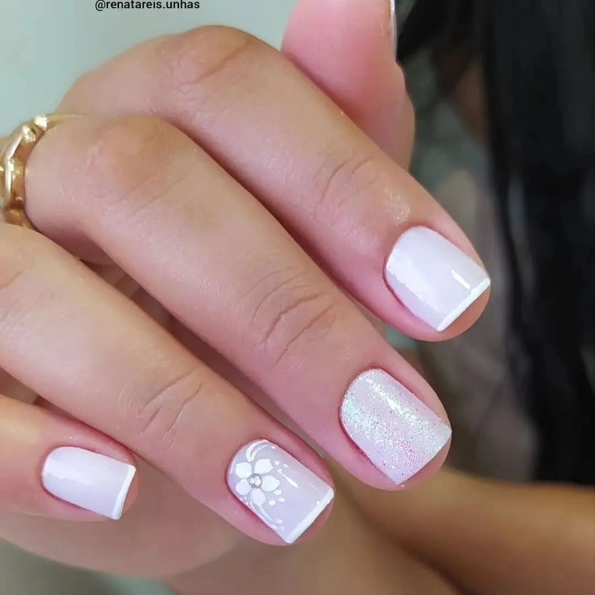 18 Classy Short White Nails for an Effortless Look - Archeworks