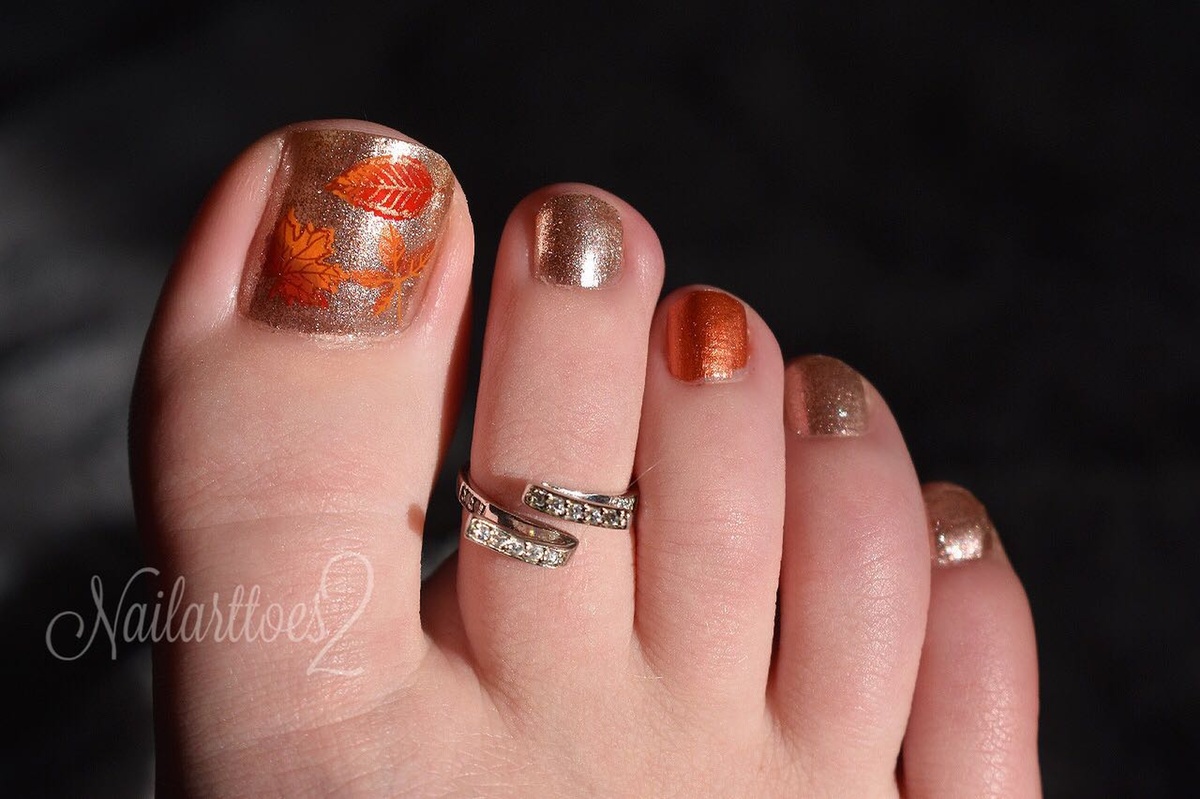 17 Trendy Fall Toe Nail Pedicure Ideas for Every Look - Archeworks