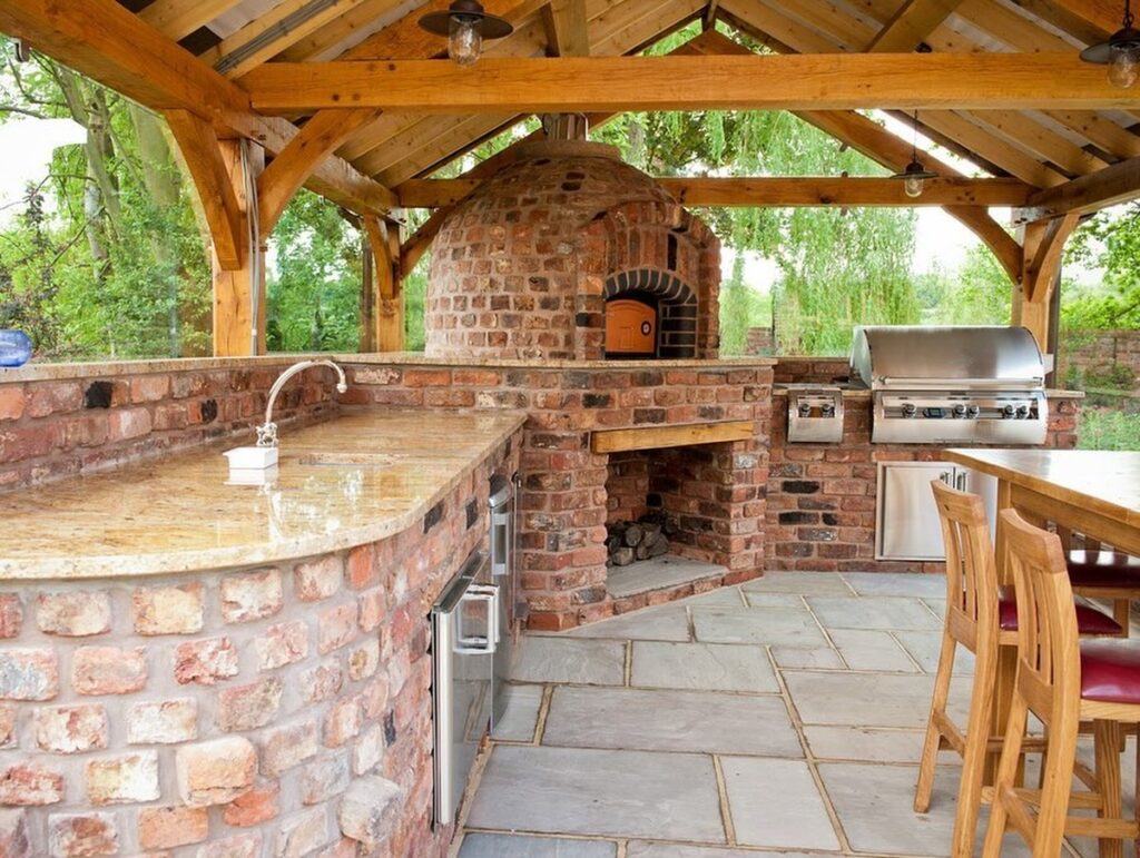 18 Gorgeous Rustic Outdoor Kitchen Ideas - Archeworks