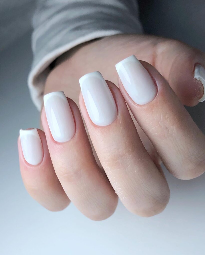 52 Beautiful Milky French Manicure Ideas to Love - Archeworks
