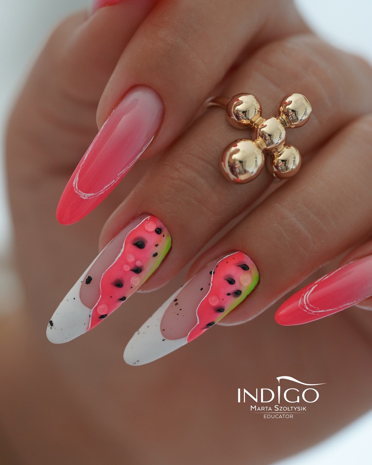 18 Creative Watermelon Nail Designs to Consider - Archeworks