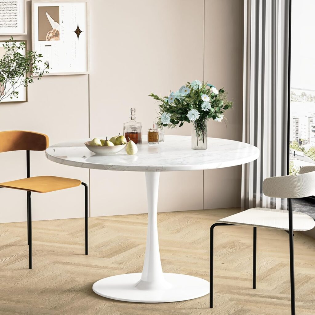 16 Fresh Round Dining Table Ideas for Every Home Style - Archeworks