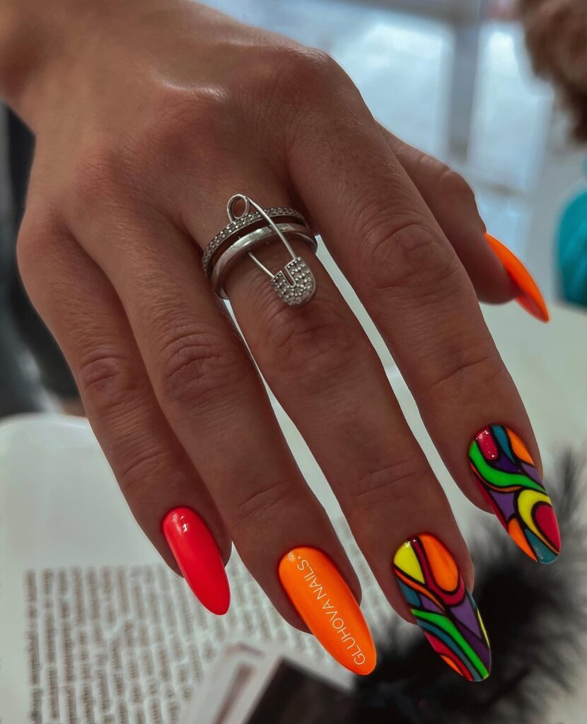 18 Trendy Funky Nail Art for a Unique Look - Archeworks