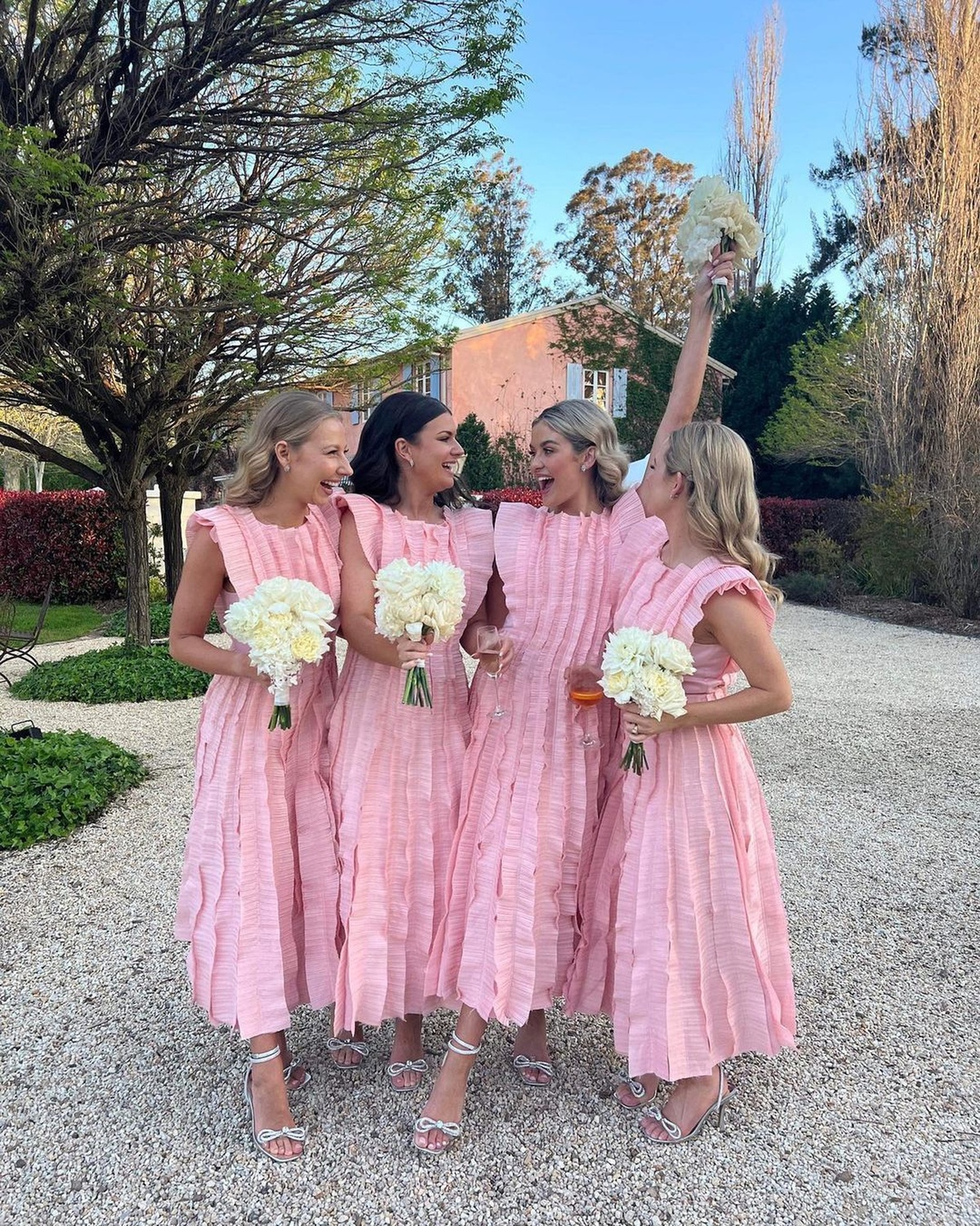 18 Stunning Pastel Pink Bridesmaid Dress Inspirations - Archeworks
