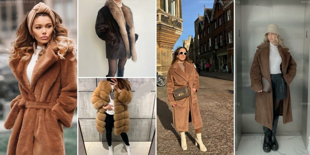18 Must-Try Brown Fur Coat Designs for a Classy Look - Archeworks