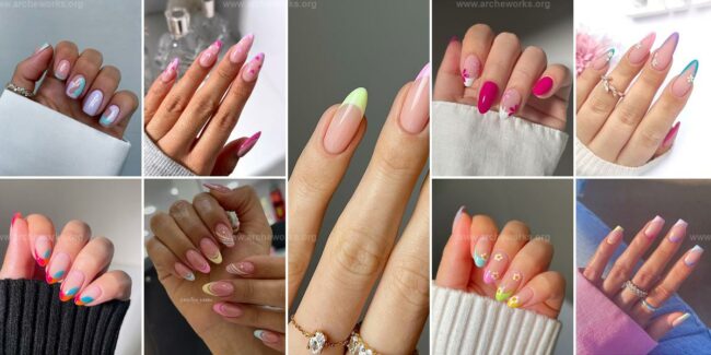 18 Fun Two-Tone French Tip Designs to Try - Archeworks