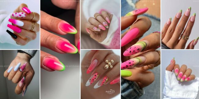 18 Creative Watermelon Nail Designs to Consider - Archeworks