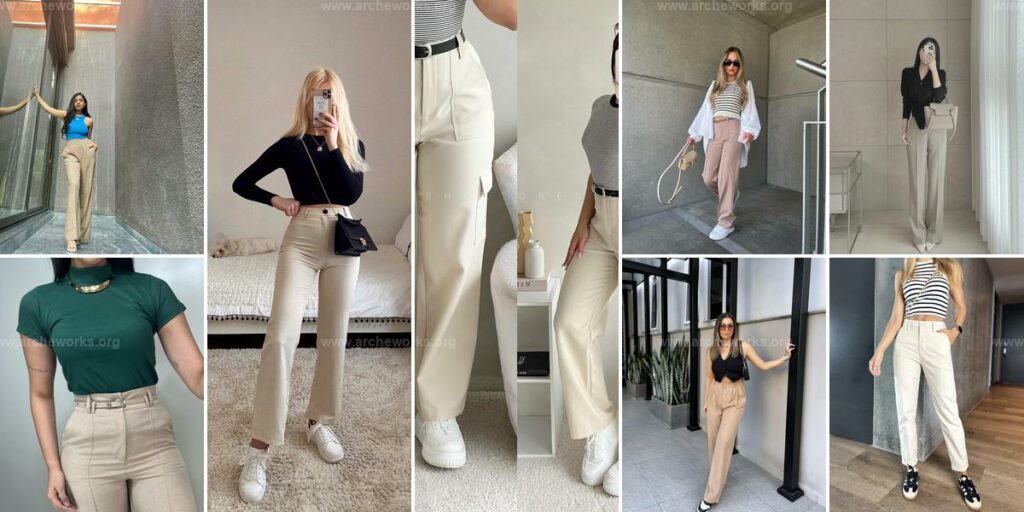 17 Beige Pants Outfit Ideas That Are Effortlessly Chic - Archeworks
