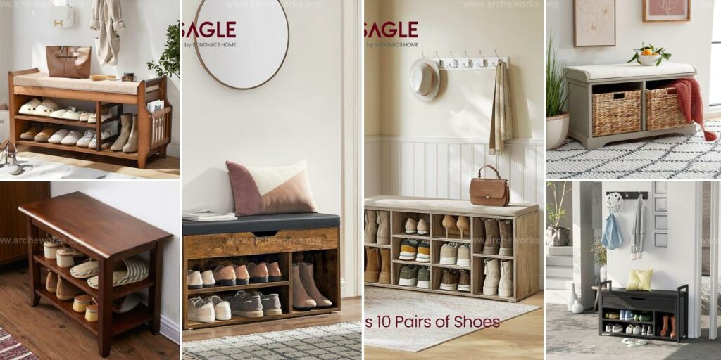 18 Popular Entryway Bench Designs with Storage - Archeworks