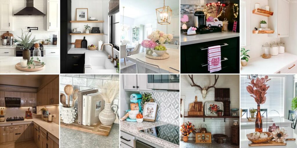 18 Stunning Kitchen Counter Decor Inspirations - Archeworks