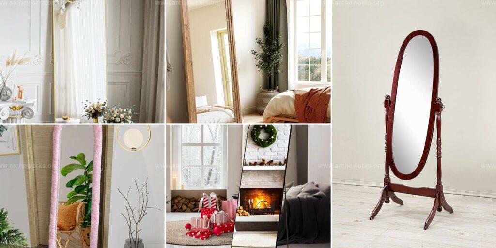 18 Modern Floor Mirror Ideas for a Stunning Reflection - Archeworks