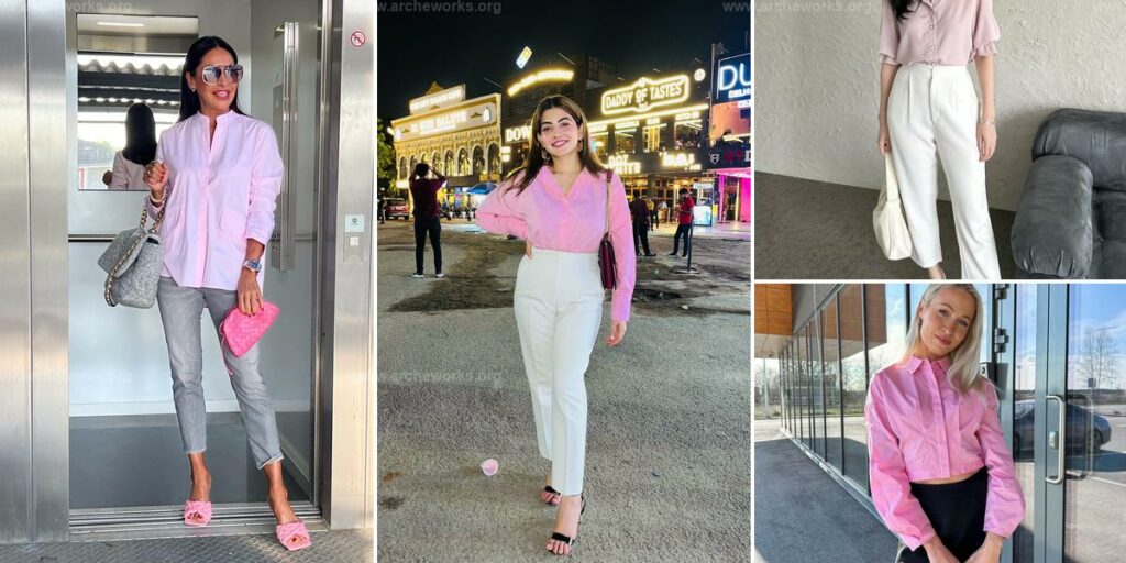 18 Cute Pink Shirt Outfit Ideas with Styling Tips - Archeworks