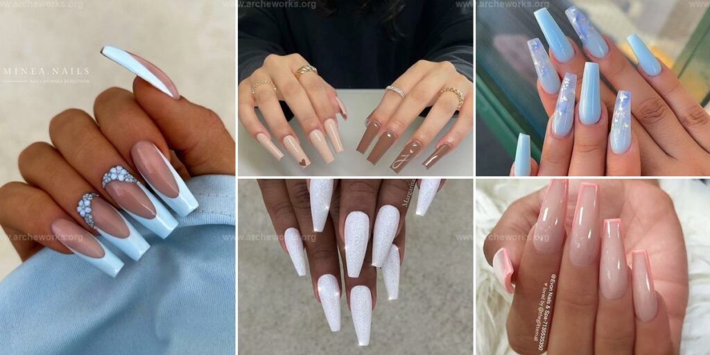 18 Sleek Coffin Nail Designs That Are Always in Style - Archeworks