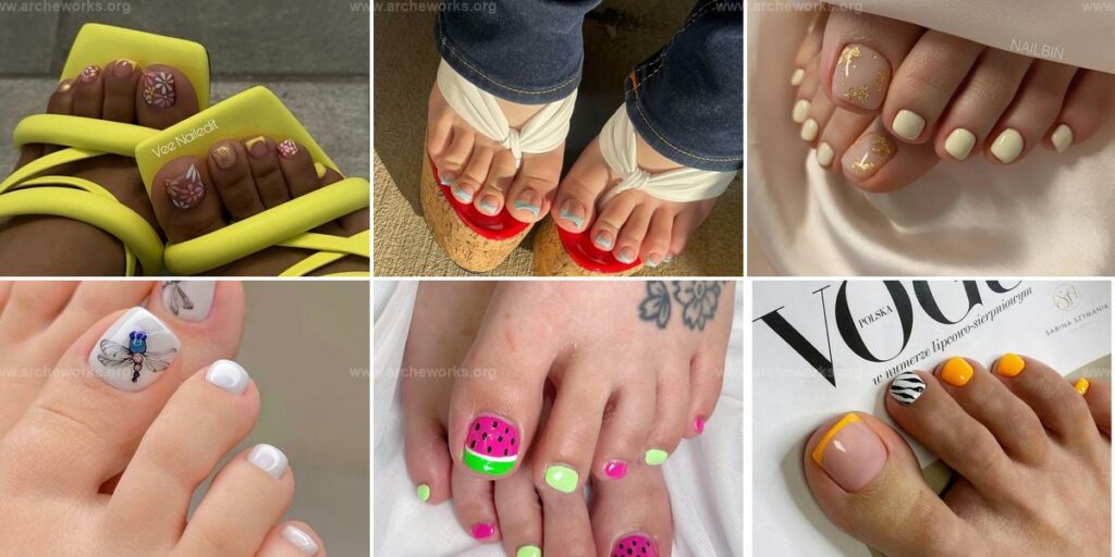 25 Fun and Cute Summer Toenail Ideas - Archeworks